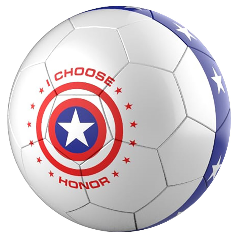 Buy Marvel - Captain America Themed Football in UAE | Mumzworld
