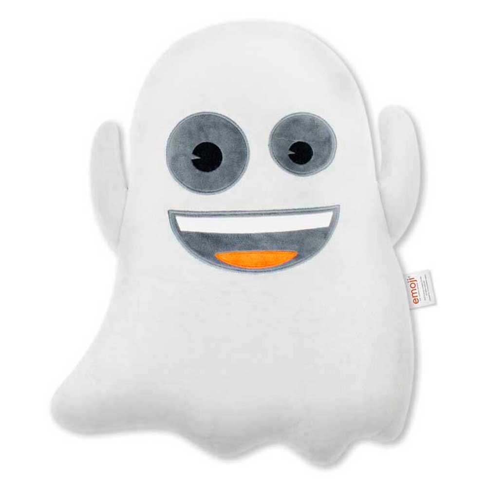 Buy emoji - Pillow Boo - Grey in UAE | Mumzworld