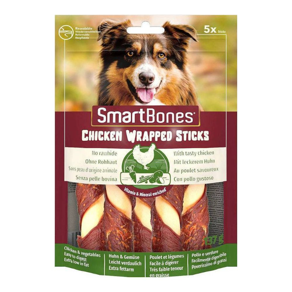 Buy Smartbones - Chicken Wrap Sticks - 8pcs in UAE | Mumzworld