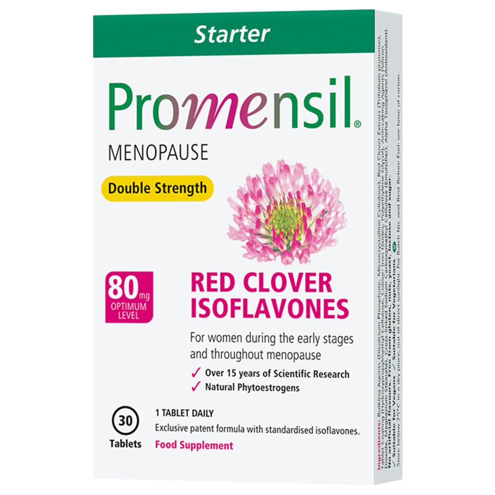 Promensil - Menopause Double Strength, 80mg - 30 Tablets | Buy at Best ...