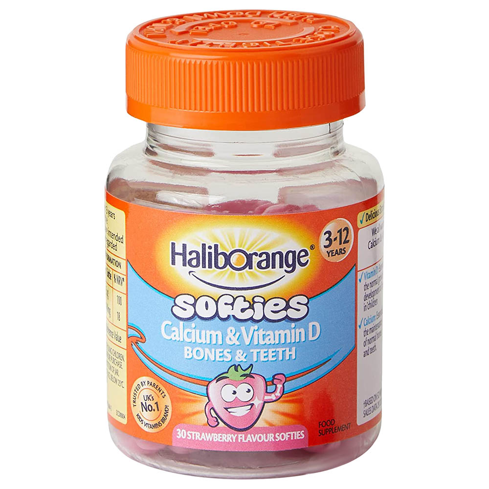 Buy HalibOrange - kids Calcium & Vitamin D Softies 30'S in KSA | Mumzworld