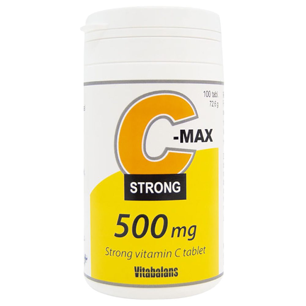 Buy VITABALANS - C-Max Strong Vitamin C 500 mg - 100 Tablets in UAE ...