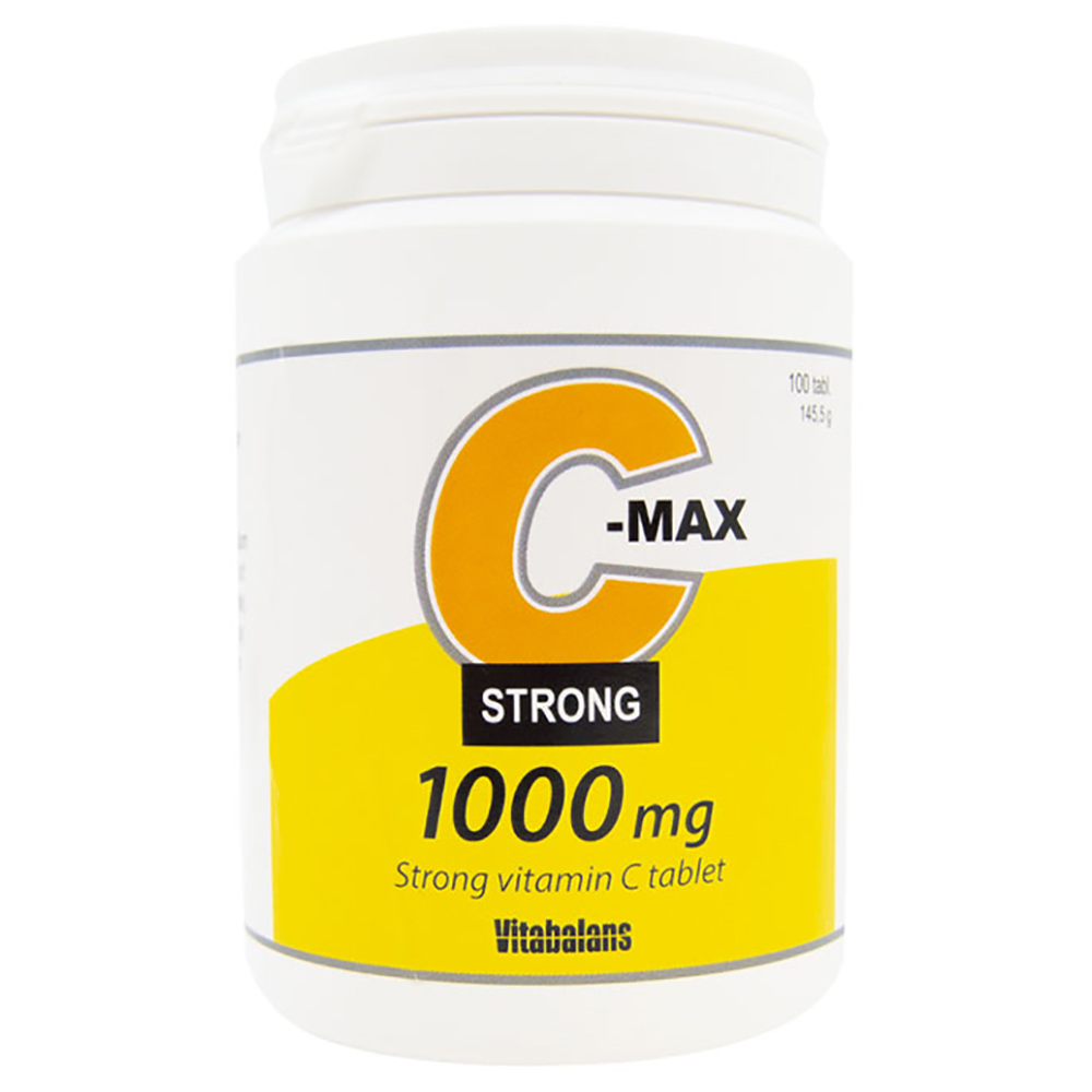 Buy VITABALANS - C-Max Strong Vitamin C 1000mg - 100 Tablets in KSA ...