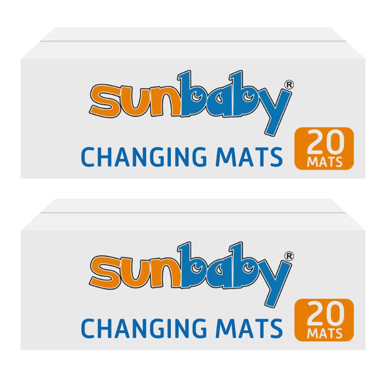 Buy SunBaby - Disposable Changing mats (45x60cm) Large, Pack of 20 (Buy ...