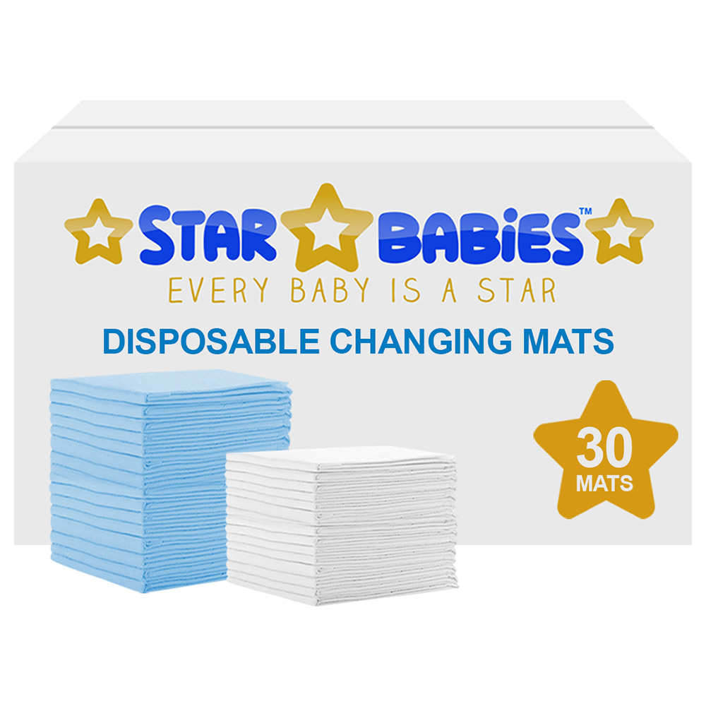Buy Star Babies - Disposable Changing mats (45x60cm) Large - 30 pcs ...