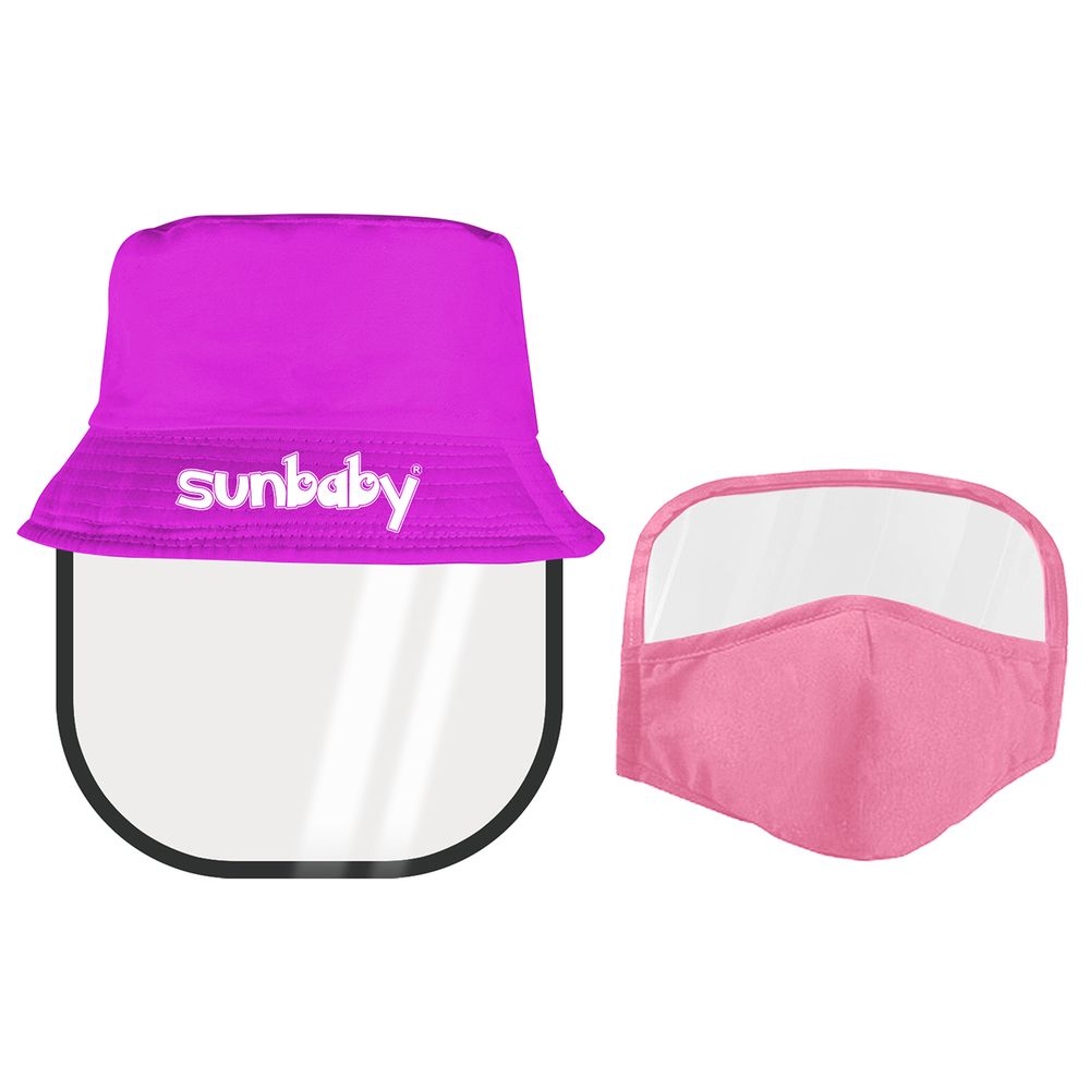 Sunbaby Face Shield with Hat, Mask with eye shield Set | Buy at Best ...