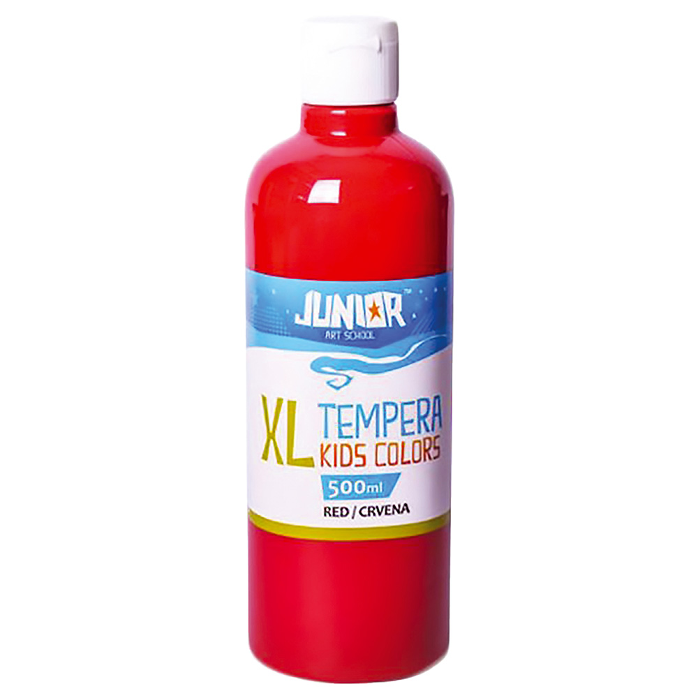 Buy Statovac - Brillio XL Tempera Paint - Red - 500 ml in UAE | Mumzworld