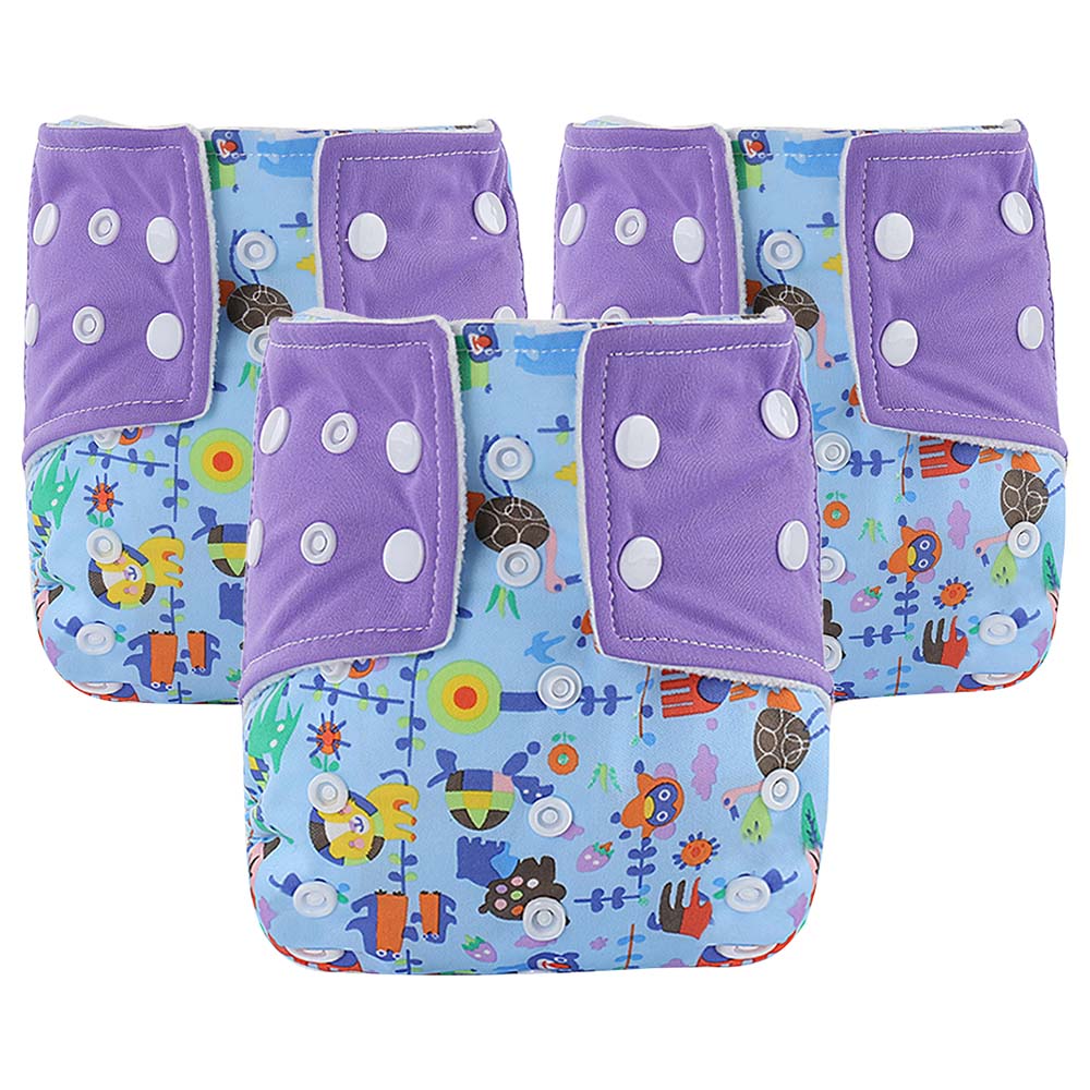Buy Pixie - Baby Reusable Swim Diapers - Purple - Pack of 3 in Jordan ...