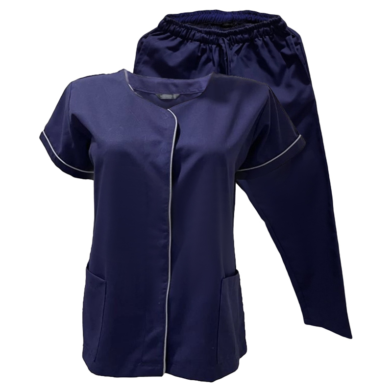 Buy Veronica - Ladies Scrub Suit/Medical Set Uniform - Navy in UAE ...