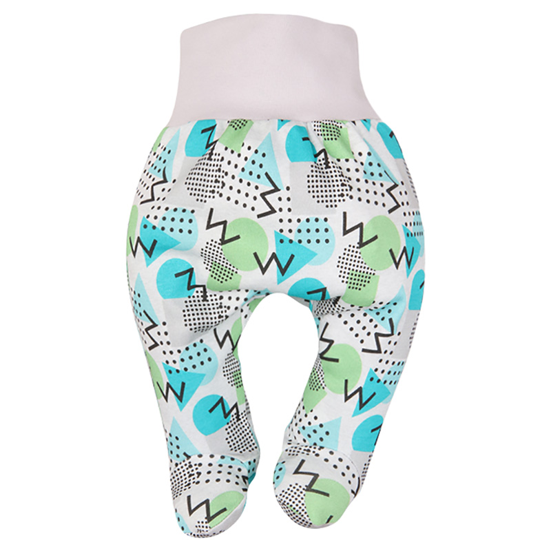 Buy Nini - Blue Pattern Organic Pants in UAE | Mumzworld