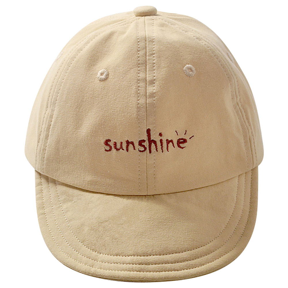 Buy The Girl Cap - Kids Cap - Beige Sunshine in UAE | Mumzworld