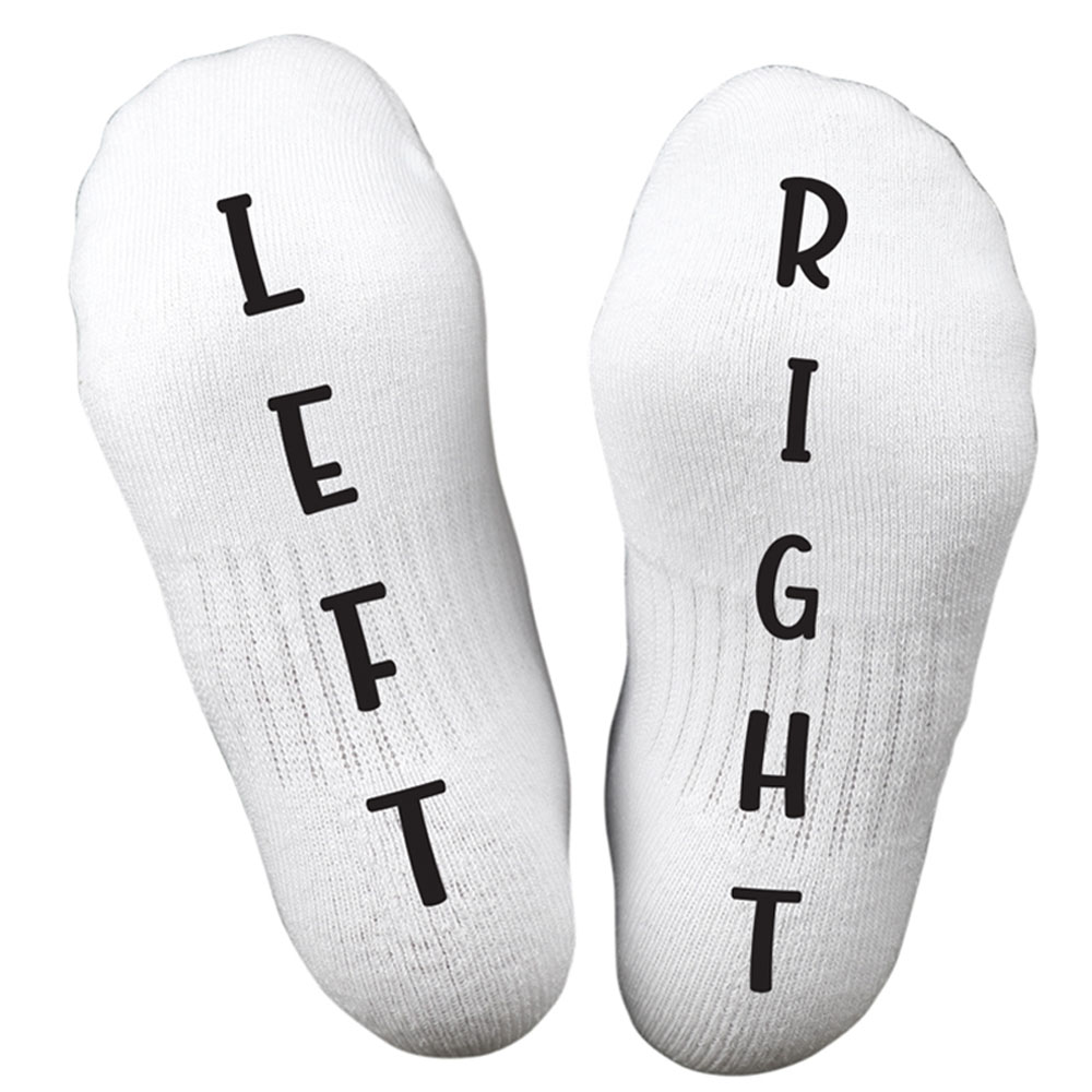 Twinkle Hands - Left Right Socks - White | Buy at Best Price from Mumzworld