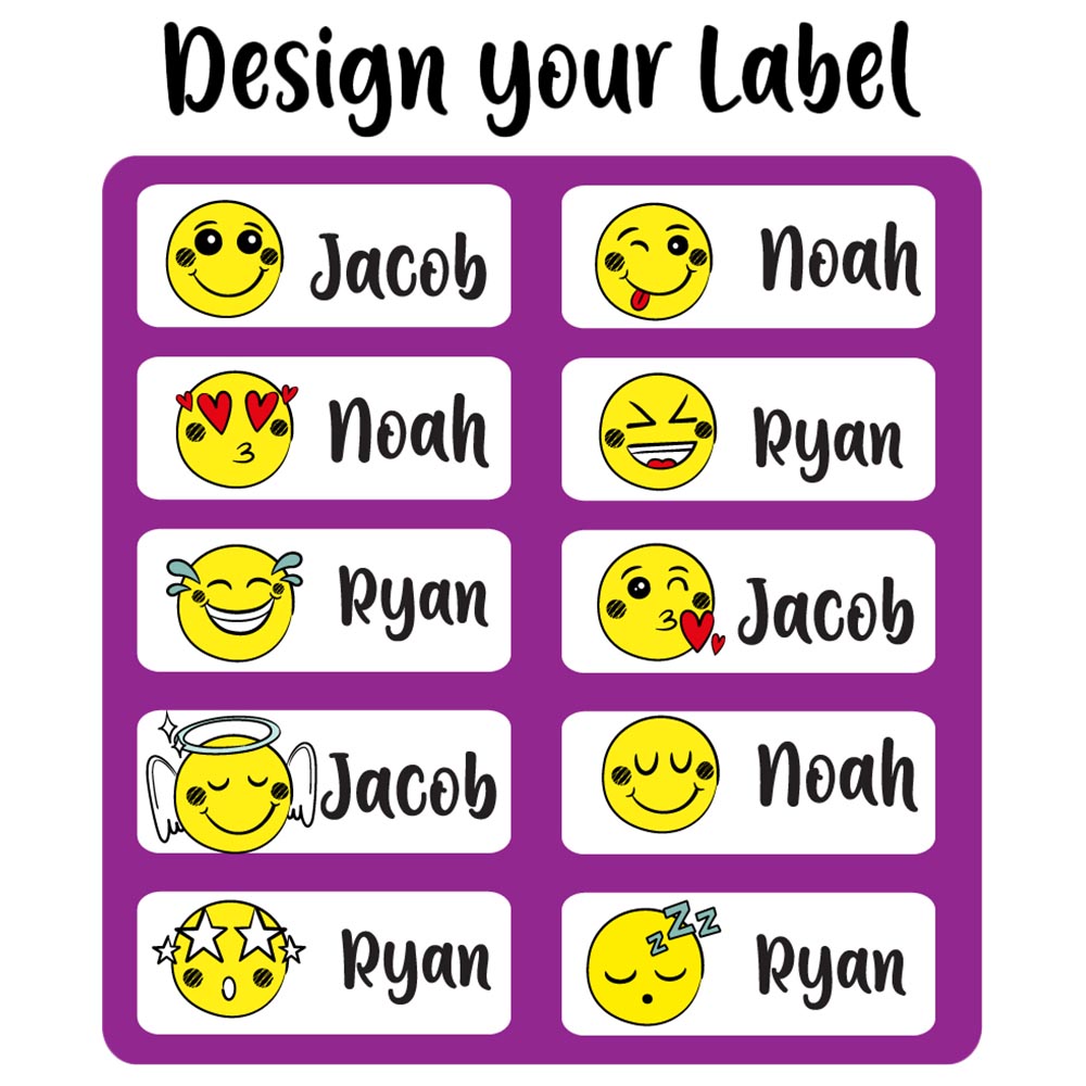 Buy Twinkle Hands - Personalized Waterproof Labels Emoji in KSA | Mumzworld