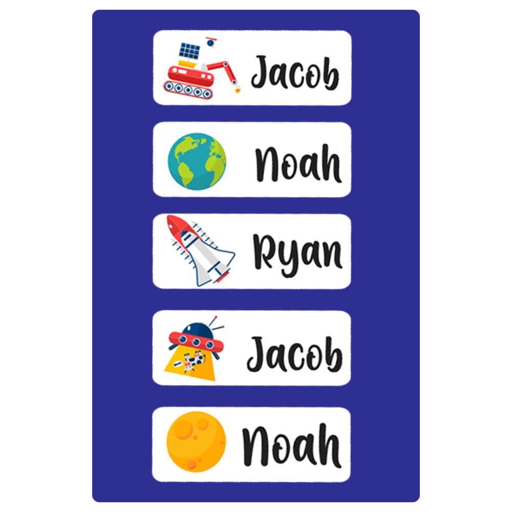 Buy Twinkle Hands - Personalized Mini School Labels - Space Online ...