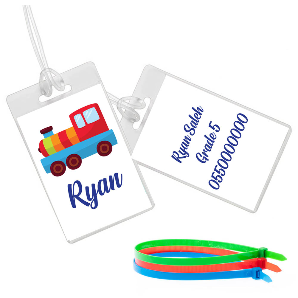 Twinkle Hands - Train Luggage Tag | Buy at Best Price from Mumzworld