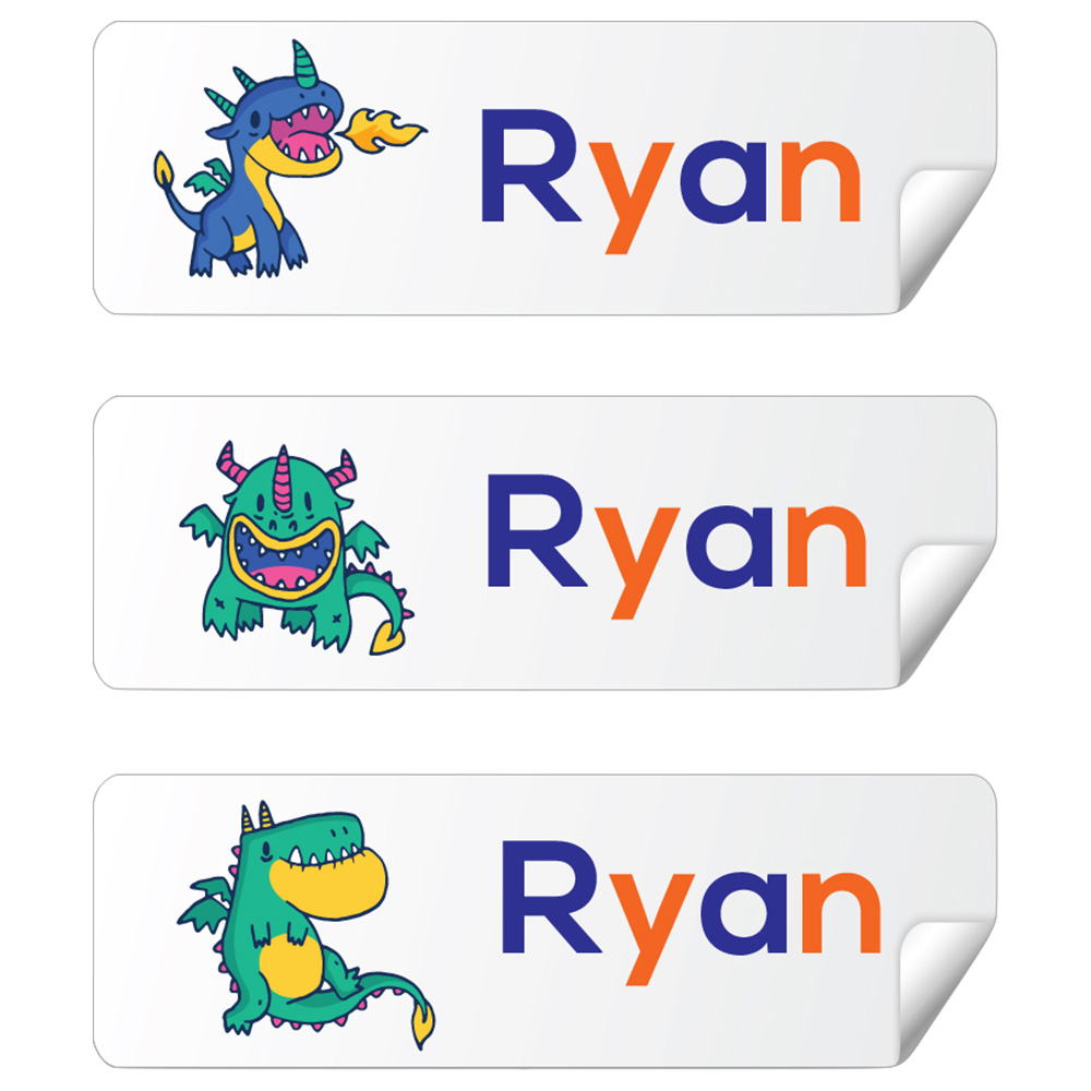 Buy Twinkle Hands - Personalized Waterproof Labels - Dragons Online ...