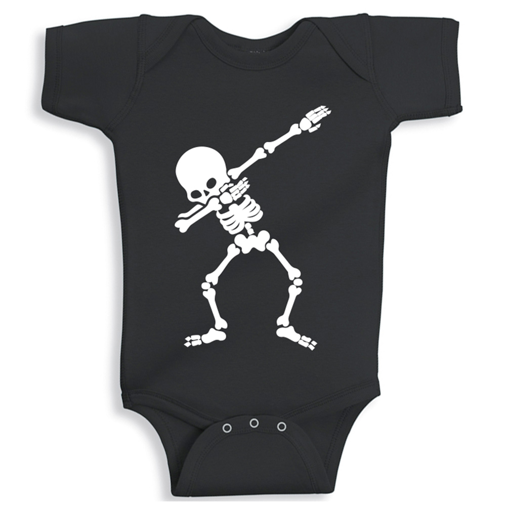 Buy Twinkle Hands - Dancing Skeleton Onesie - Black in KSA | Mumzworld