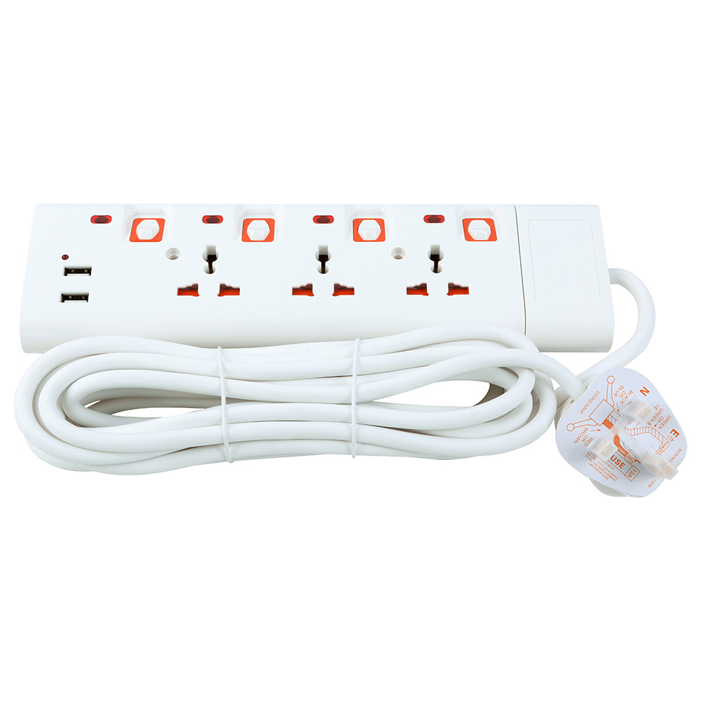 Buy Geepas - 3 Way Extension Socket in Oman | Mumzworld