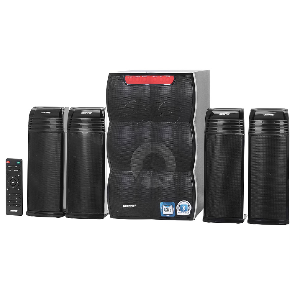 Buy Geepas - 4.1CH Multimedia Speaker System in UAE | Mumzworld Buy Geepas - 4.1CH Multimedia Speaker System in UAE | Mumzworld