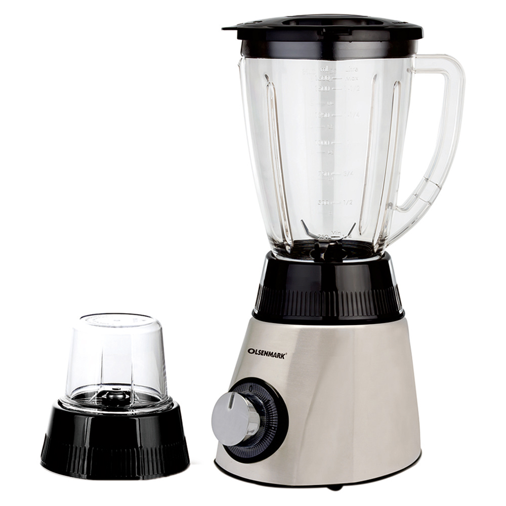 Buy Olsenmark - 2 in 1 Stainless Steel Blender 1.6L in UAE | Mumzworld