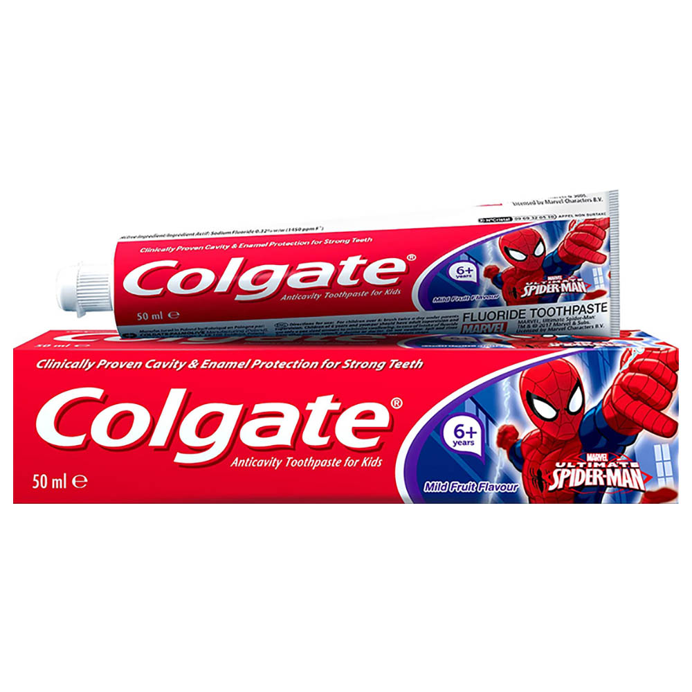 Colgate - Kids Toothpaste Spiderman 50ml | Buy at Best Price from Mumzworld