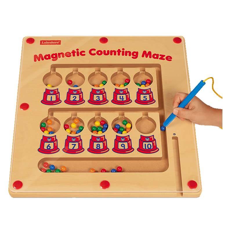 Buy Lakeshore - Magnetic Counting Maze Online | Mumzworld