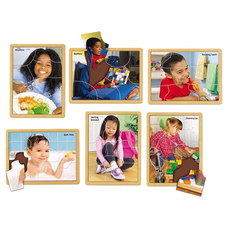 Buy Lakeshore - Daily Routine Puzzle Set in KSA | Mumzworld