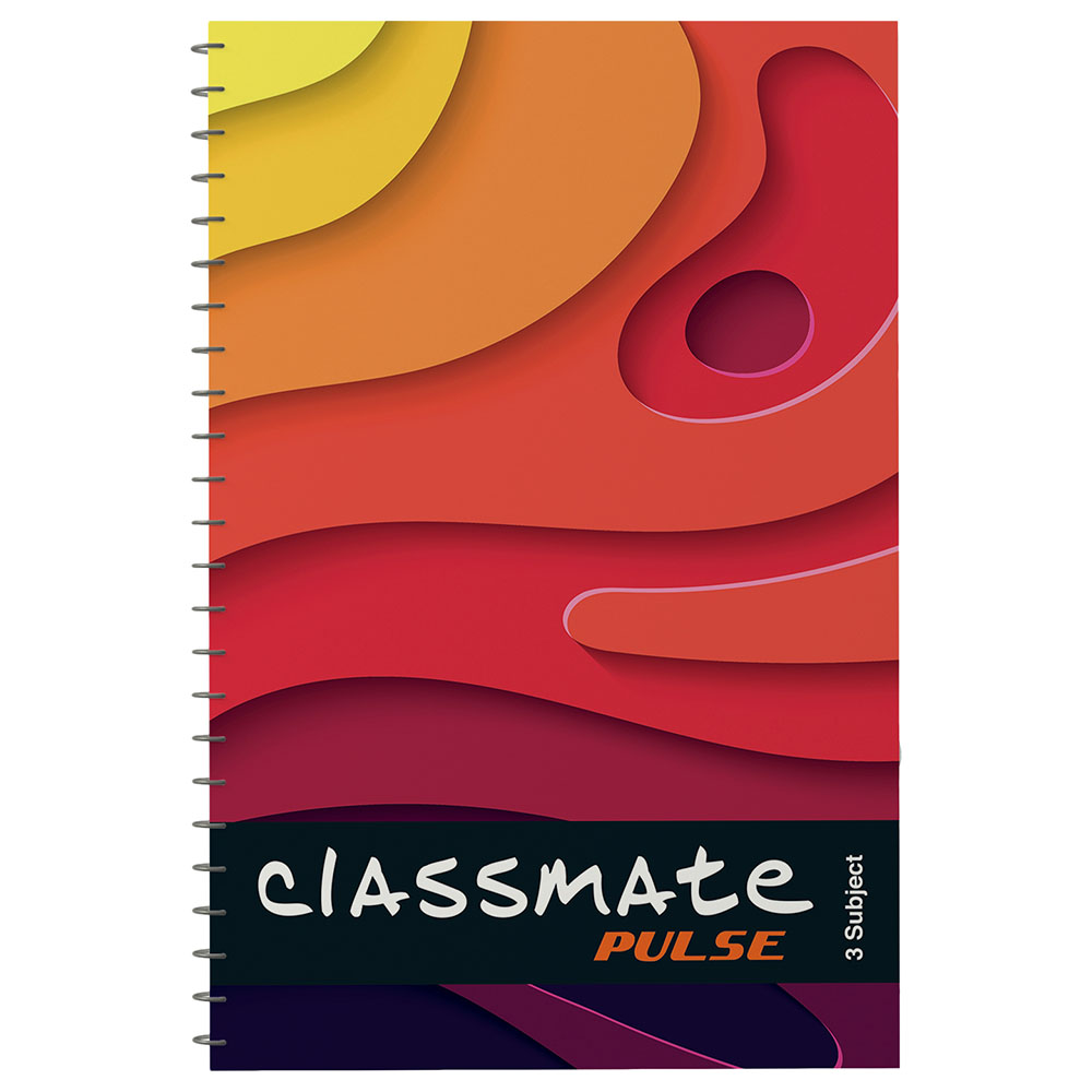 Buy Classmate 3 Subject Book Spiral 240 Pages Single Piece in UAE ...