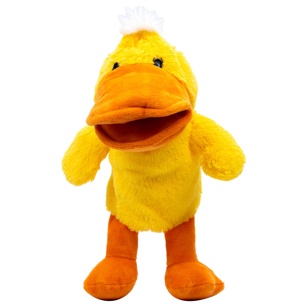 Buy Pugs At Play - Duck Talking Hand Puppet - Yellow in UAE | Mumzworld