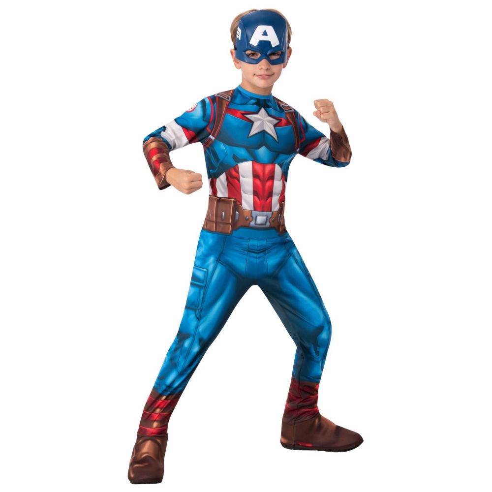 Buy Rubie's - Official Licensed Captain America Classic Costume in UAE ...