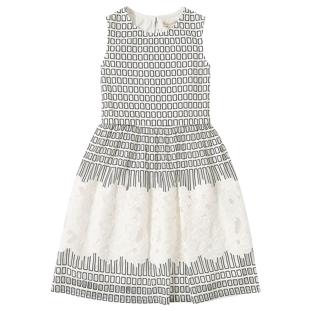 Buy FG4 Kids - Lucia Dress - White in UAE | Mumzworld